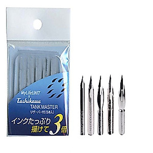 MyLifeUNIT Tachikawa Comic Pen Nib Set - 5 Nibs