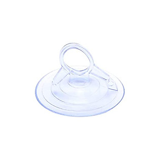 Jorzer Clear Suction Cups Plastic Sucker with Loops PVC Suction Hook for Wedding Car Balloon Decor 10PCS 3.5cm Suction Cups