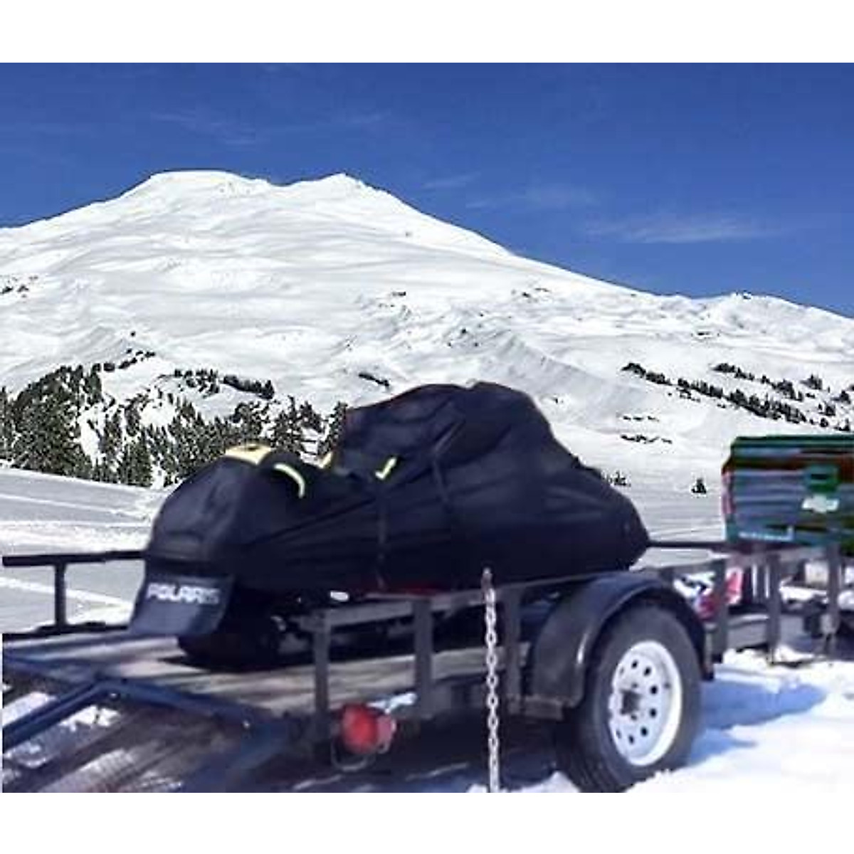 Trailerable Snowmobile Snow Machine Sled Cover Compatible for Ski Doo Bombardier Backcountry X 850 E-TEC for Model Years 2019-2023. 600 Denier Gear