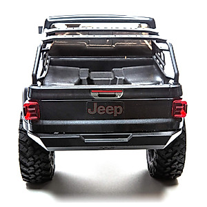 Axial RC Truck 1/10 SCX10 III Jeep JT Gladiator Rock Crawler with Portals RTR (Batteries and Charger Not Included), Gray, AXI03006BT1