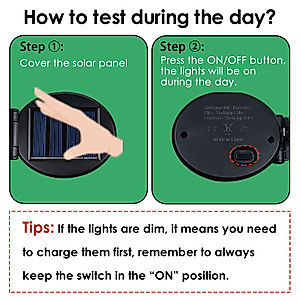 OZS 𝟔𝐏𝐚𝐜𝐤 𝐓𝐨𝐭𝐚𝐥 𝟒𝟖𝐋𝐄𝐃 Solar Garden Lights - Solar Firefly Lights Outdoor Solar Swaying Light Sway by Wind Solar Fairy Lights Outdoor Waterproof for Patio Garden Decoration (Warm White)