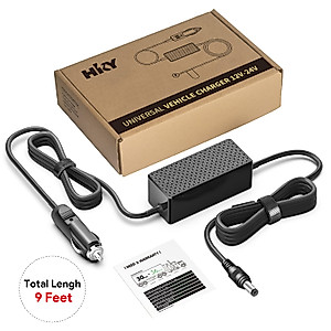 HKY DC Adapter for JBL Boombox Portable Bluetooth Waterproof Speaker & JBL Xtreme Series Speaker Replacement Power Supply Cord Input DC 12V-24V Output 19V 65W JBL Boombox Car Adaptor