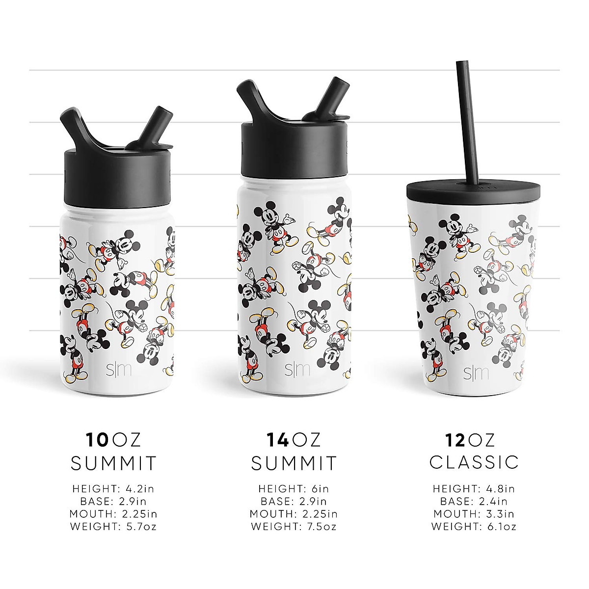 Simple Modern Disney Frozen Olaf Kids Water Bottle with Straw Lid | Reusable Insulated Stainless Steel Cup for School | Summit Collection | 14oz, Find My Nose