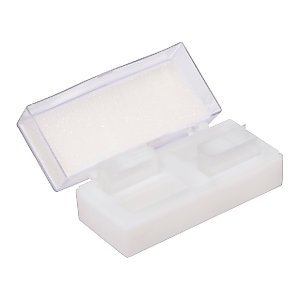EISCO 100pcs Premium Glass Coverslips, Square 18x18mm - Thickness No.1, 0.13-0.17mm - Borosilicate Cover Glasses for Microscope Slides
