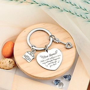 Rinacci Housewarming Gifts For New House Homeowner Friends Family New Home Keychain House Warming Gifts New Home Couple House Keychain New Home Gifts For Home Housewarming Gifts For New Apartment