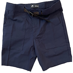 Nike SB Everett Cotton Skateboard Men’S Shorts, 34 Navy Blue