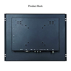 iChawk 17" inch Display 1280x1024 4:3 RCA BNC HDMI-in VGA Metal Shell Embedded Open Frame Wall-Mounted Built-in Speaker Remote Control PC Monitor LCD Screen USB Port U-Disk Video Player, K170MN-59