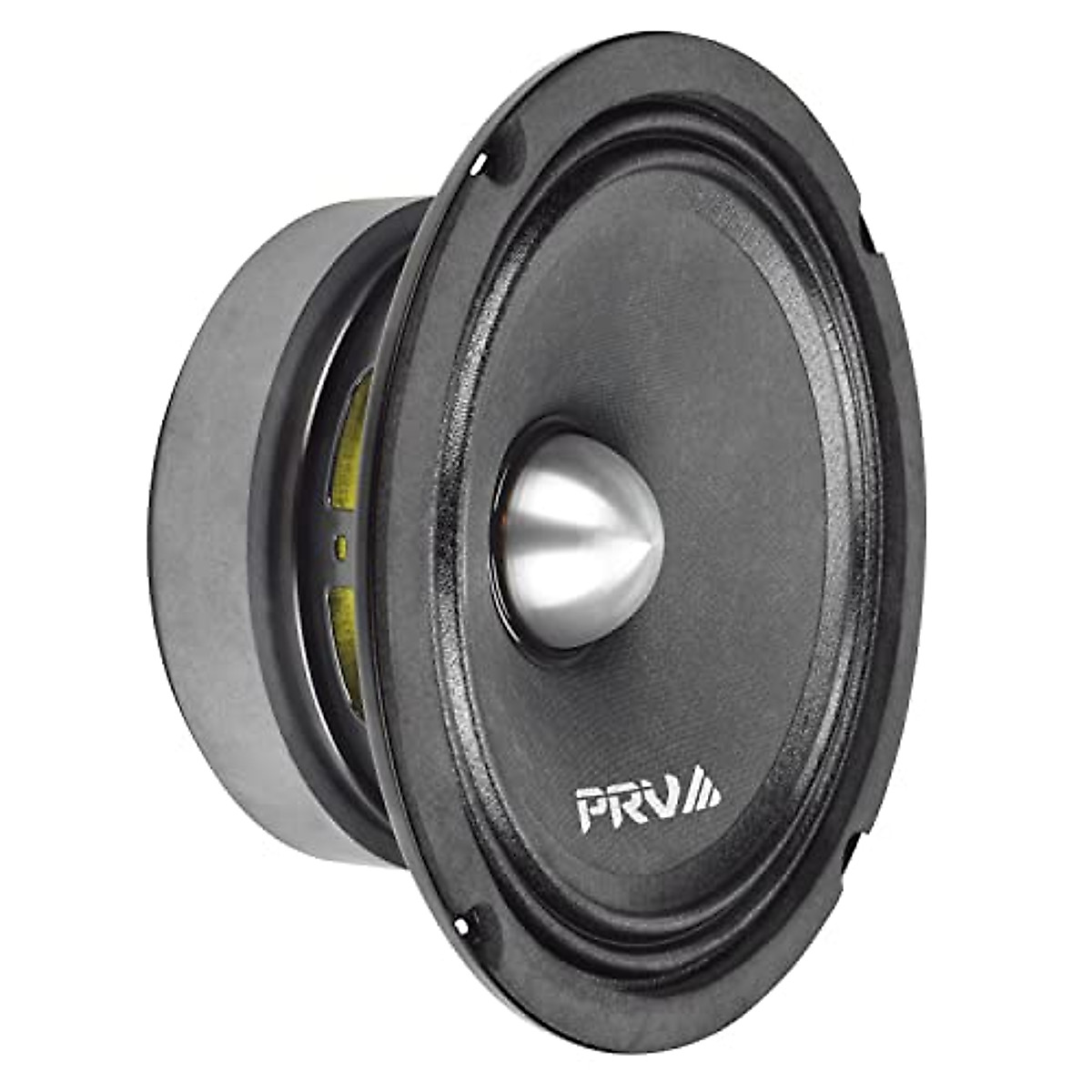 PRV AUDIO 6.5 Inch Midrange Bullet Speaker 6MR400-4 Bullet, 4 Ohm High Performance Car Audio Loudspeaker, 400 Watts Program Power, 1.5 in Voice Coil 200 Watts RMS, High Output Sound (Single)