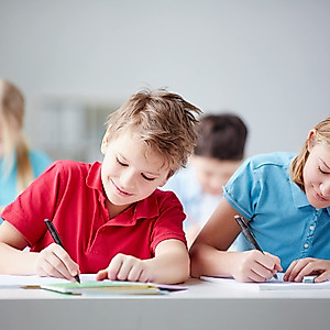 ParKoo Retractable Erasable Gel Pens Twist-Write, Fine Point 0.7 mm, Make Mistake Disappear, 12 Black Ink Pens for Drawing Writing Planners and Crossword Puzzles