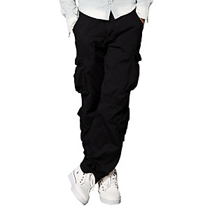 Match Womens Wild Cargo Pants(Black,32)