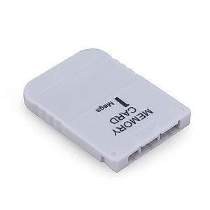 RGEEK 1MB High Speed Game Memory Card Compatible with PlayStation 1 PS1 Memory Card