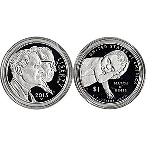 2015 Various Mint Marks March of Dimes 2015 Various Mint Marks US Commemorative Proof 3-Coin Set March of Dimes OGP Silver Proof