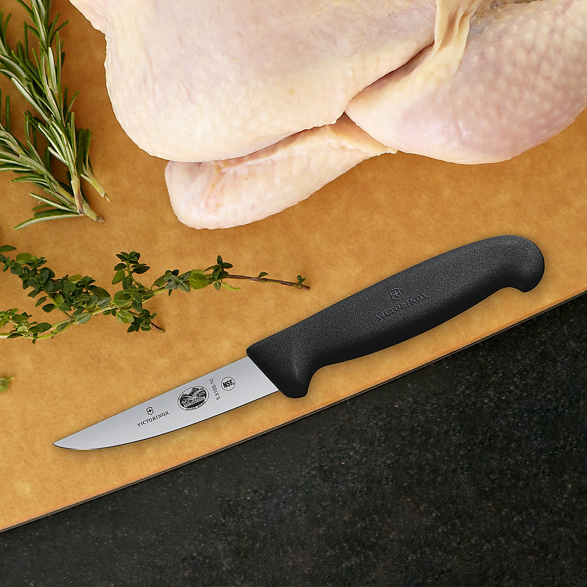 Victorinox 4-Piece Knife Set with Fibrox Handles