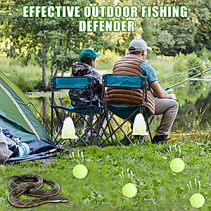 24 Pack Snake Repellent for Yard, Natural Snake Repellent Balls for Outdoors and Indoor, Keep Snakes and Pests Away from Lawn Yard Garden Camping Fishing Pet Safe