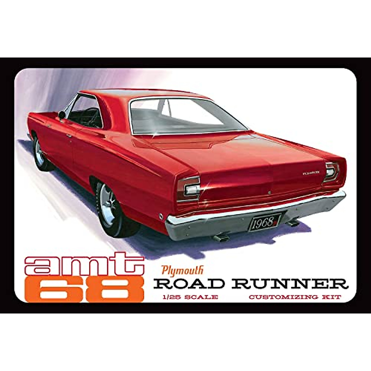 AMT 1968 Plymouth Road Runner Customizing Kit 1:25 Scale Model Kit
