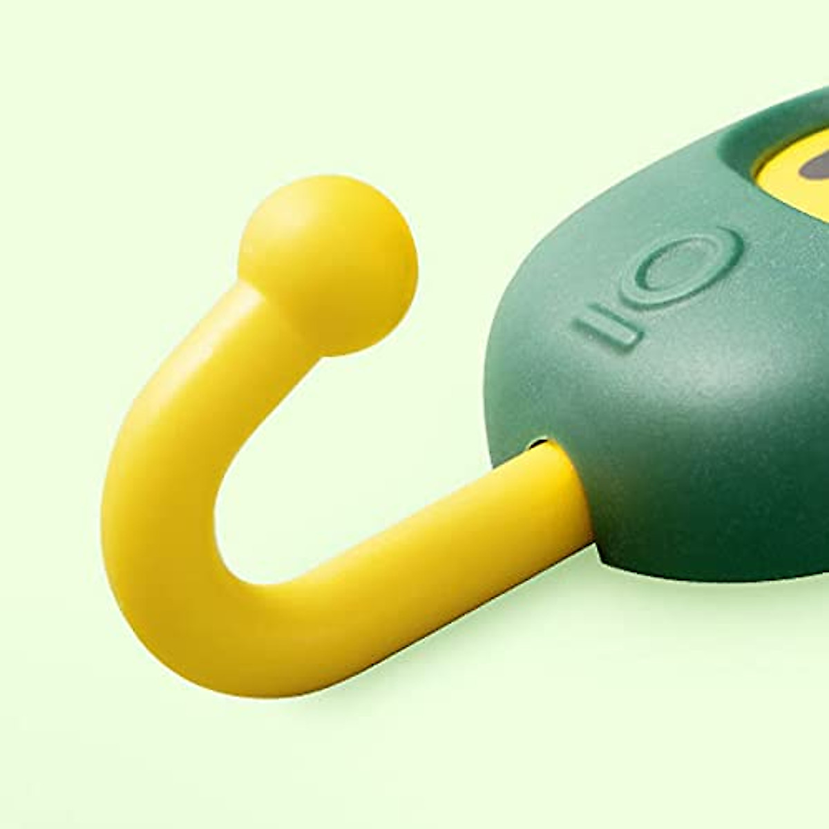 mogen886 Cute Cat Shape Wall Hooks,Plastic Creative Home Storage Utility Wall Decorations Hanger Holder for Hanging Hat Towel Backpacks Key Scarf Bags Green L