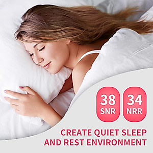 80pairs Foam Ear Plugs, 38dB Soft Sleep Earplugs, Noise Cancelling, Sound Blocking for Sleeping/Working/Learning/Shooting- DISON