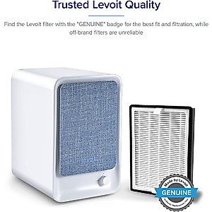 LEVOIT LV-H126 Air Purifier Replacement Filter, High-Efficiency Activated Carbon Filter, 3 Extra Pre-Filters, LV-H126-RF,Black