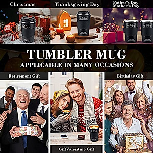 Gifts for Dad from Daughter Son Kids - 12 oz Coffee Mug - Christmas Gifts for Men - Birthday Gifts for Dad - Stocking Stuffers for Husband - Best Presents Ideas - Portable Stainless Steel Travel Cup