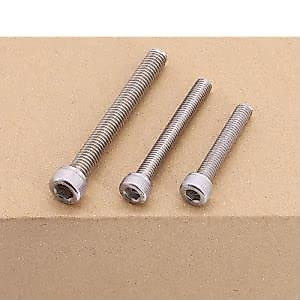 3/8-16 x 1-3/4" (10 Pcs) Socket Head Cap Screws, 304 Stainless Steel 18/8, Full Thread, Coarse Thread, ASME B18.3-1