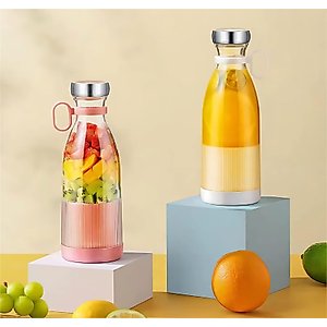 blender portable,fresh juice blender,personal blender (350ml, Deluxe Edition (pink))