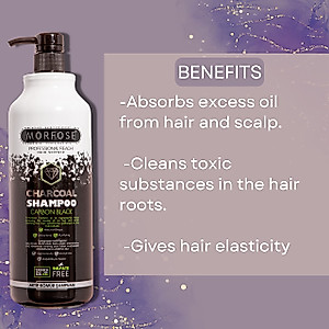 Morfose Charcoal Carbon Hair Shampoo 1000 ml