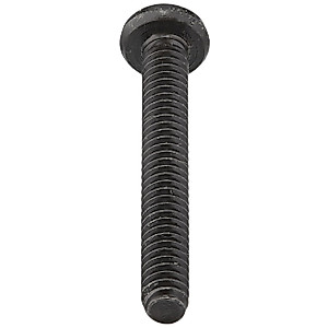Small Parts Steel Pan Head Machine Screw, Black Oxide Finish, Meets ASME B18.6.3, T25 Star Drive, #10-24 Thread Size, 1-1/2" Length, Fully Threaded, Imported (Pack of 50)