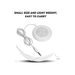 Liyeehao Stereo Speakers, Portable Mini Speakers, Pillow Speakers, for MP3 by Phone