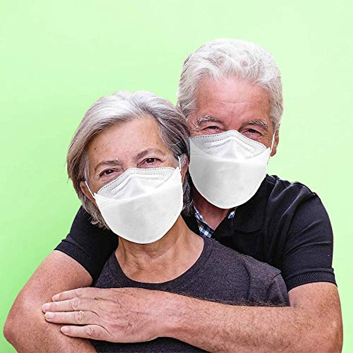 PureMSK - Made in the USA - Disposable Face Mask - Masks for Protection - White Small Size - (10 PACK)
