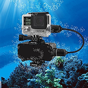 Suptig 5200mAh Waterproof Power Bank for GoPro Hero 11 Hero 10 Hero 9 Hero 8 Hero 7 Hero 6 Hero 5 Hero 4 Hero 3+ Hero 4 Session Hero 5 Session and Digital Camera and Smartphone