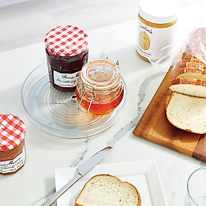 iDesign Linus Turntable, Clear