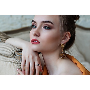 Yiyang Wrap Silver Rings for Women Promise Gifts Birthday Jewelry for Her Inspirational (Choose joy)