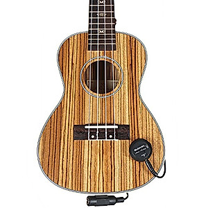 SUNYIN Acoustic Guitar Pickup,Piezo Transducer Contact Microphone Self-adhesive Easily AMP UP for Acoustic Classical Violin Ukulele Mandolin Banjo Cello Kalimba Drum (Black)