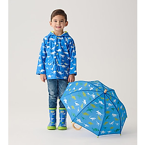 Hatley Kids Printed Umbrellas, Dinosaur Menagerie, One Size