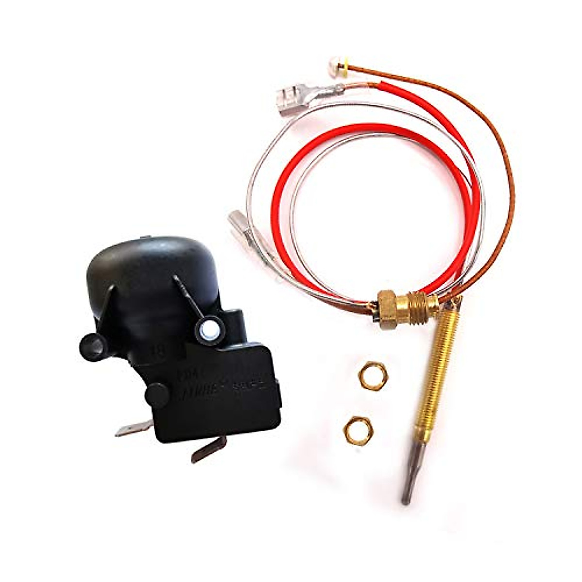USAGUY Propane Tank Top Patio Heater Replacement Parts Safety Faston Type Thermocouple Safety Assembly Kit with FD4 Dump Switch