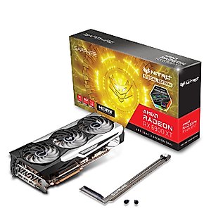 Sapphire 11308-03-20G Nitro+ AMD Radeon RX 6900 XT Special Edition PCIe 4.0 Gaming Graphics Card with 16GB GDDR6