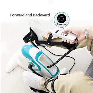 Fitness Motorized Pedal Exercise Bike with Leg Protector, Electric Pedal Exerciser, Electronic Physical Therapy Rehab Bike Trainer for The Elderly and Seniors