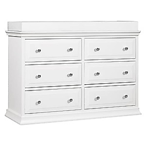 DaVinci Signature 6-Drawer Double Dresser in White