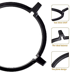 Universal Gas Stove Support, Stove Pan Stand,Gas Stove Rack,1pc Gas Stove Racks Pot Brackets Milk Pot Racks Kitchen Gas Stove Gadgets