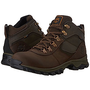 Timberland Men's Anti-Fatigue Hiking Waterproof Leather Mt. Maddsen Boot, Brown, 12