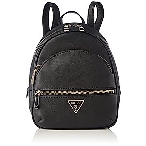 GUESS Womens Manhattan Backpack, Black, One Size US