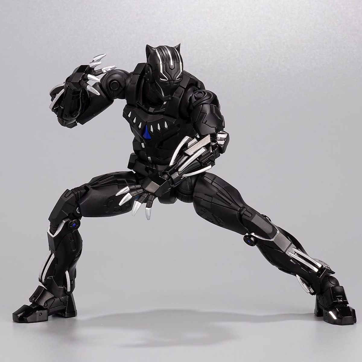 千値練(Sentinel) Fighting Armor Black Panther Non-Scale ABS & Diecast Painted Complete Action Figure