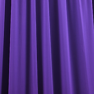 10ftx10ft Purple Wrinkle-Free Backdrop Drapes Curtains, Purple Polyester Background Decorations for Wedding Home Party Supplies