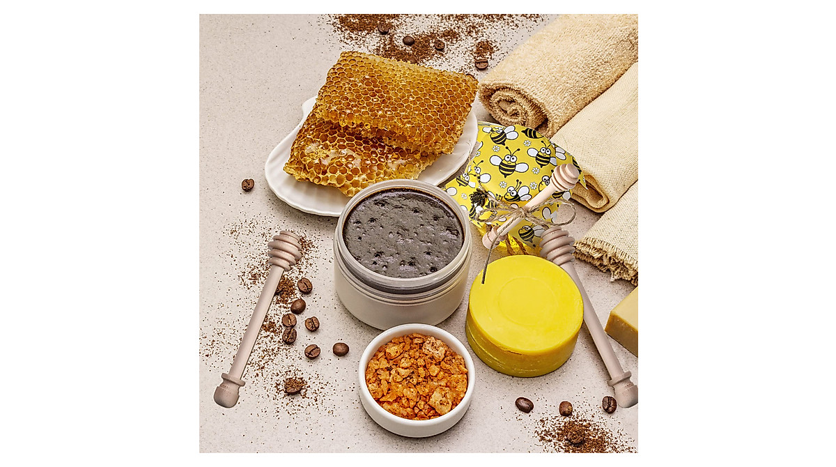 50-Piece Wooden Honey Dipper Set for DIY Crafts