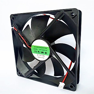 PY-1225H12S DC12V Ice Maker Fan PY-1225H12S DC12V 0.35A 12CM 12025 2-Wire Cooling Fan