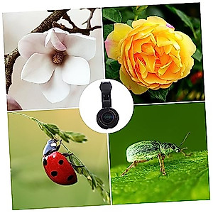 Cell Phone Lens 1 Set Phone Camera Blush Set Lip Gloss Set Mobile Lens Lip Gloss Kits Lip Gloss Sets Abs Black Creative Cell Phone Lens Earth Tones Makeup Bling Accessories