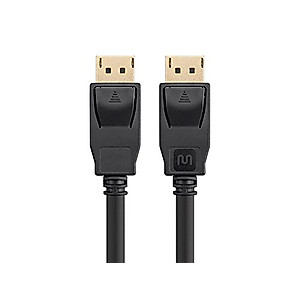 Monoprice DisplayPort 1.2a Cable - 1.5 Feet - Black | Supports Up to 4K Resolution and 3D Video - Select Series