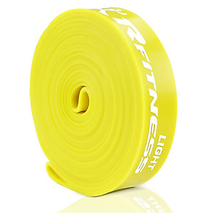 Furinno RFitness Professional 41-Inch Long Loop Stretch Latex Exercise Band, Light (Yellow)