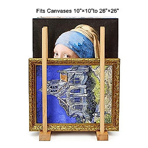 YIVIVEN Art Storage Rack, Art Canvas Storage, Artwork Storage, Canvas Rack Art Storage,Canvas Boards Rack,Framed Art Storage, Drawing Board Storage Rack, Art Studio Storage Rack (11.8"x21.6"x19.5")