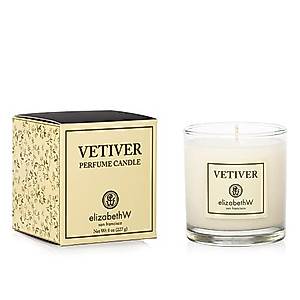 elizabethW Vetiver Soy Jar Candle